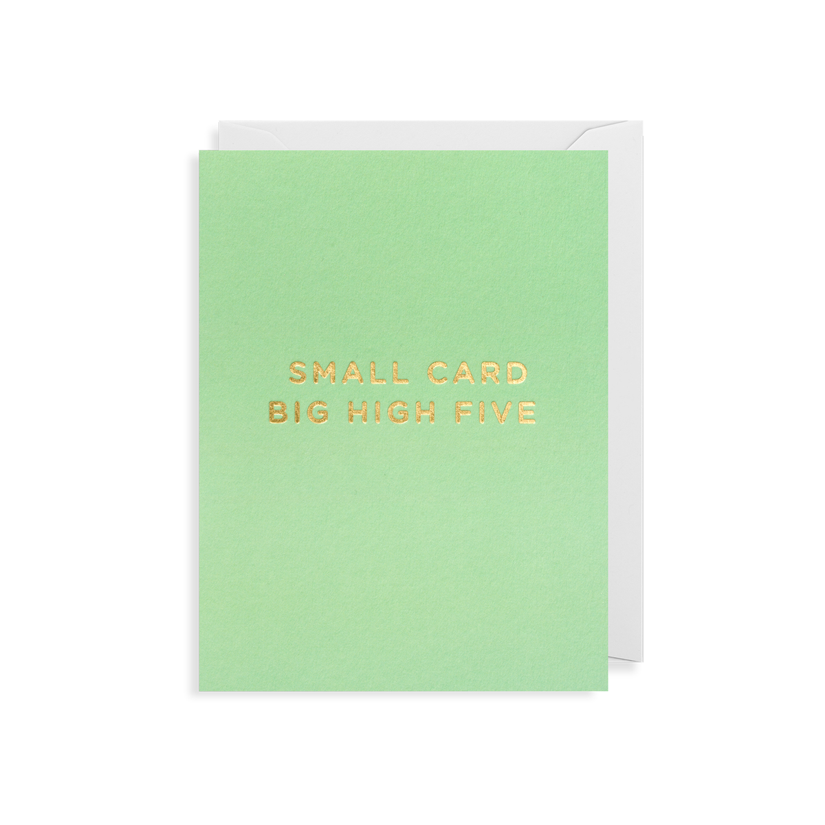 Small Card Big High Five Mini Card – Wrapped!
