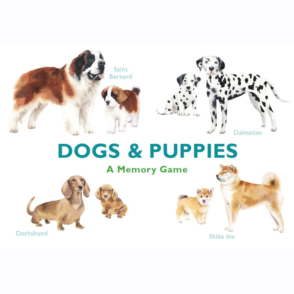Dogs & Puppies Memory Game – Wrapped!