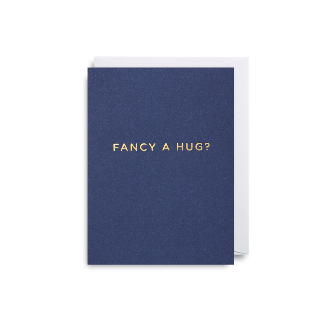 Fancy A Hug? Mini Card – Wrapped!
