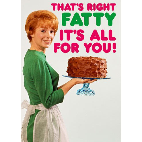 Fatty Birthday Cake – Wrapped!